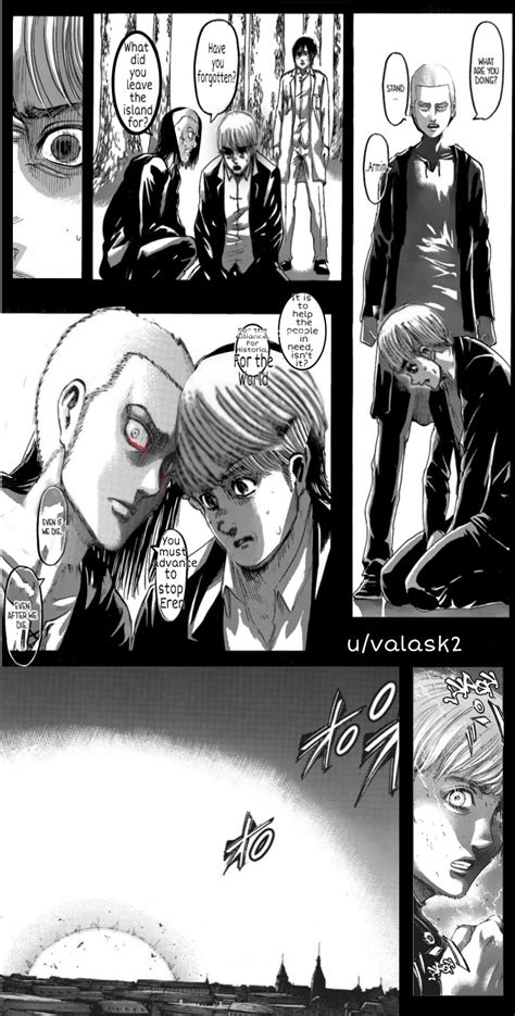 Chapter 132 Armin Bombs Eren Rtitanfolk