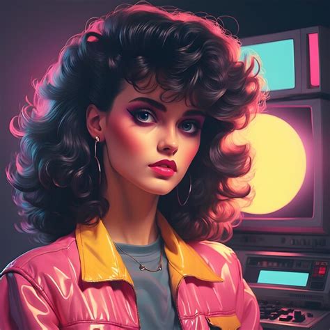 Premium Photo A Woman With A Pink Jacket That Says She Is Wearing A