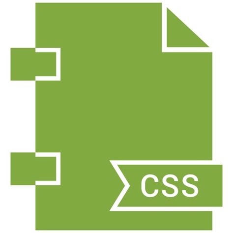 filetype filetypes css files and folders icons