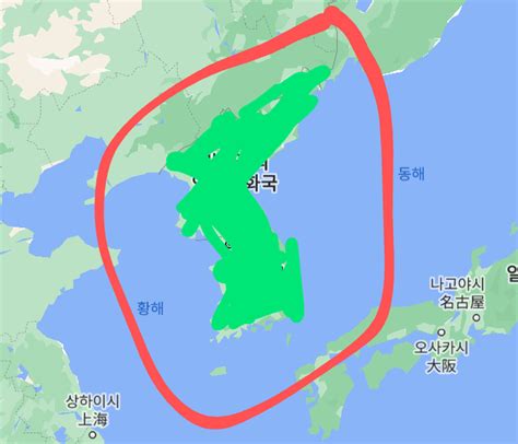 파일 한반도지도 Png 위키스