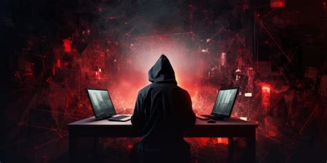 Premium Ai Image Dive Into The Obscure World Of Cybercrime And Anonymity Generative Ai