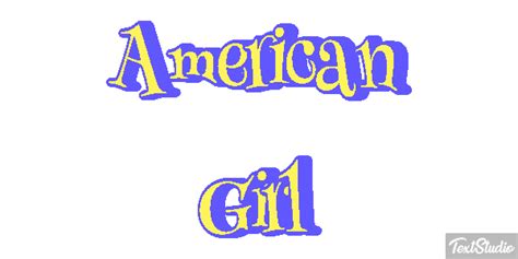 American Girl Brand Animated  Logo Designs