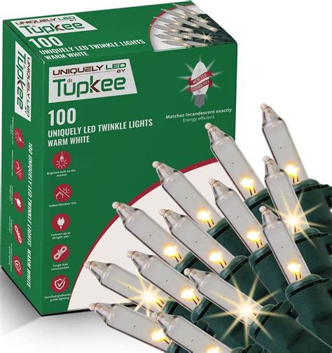 Christmas Uniquely Led Twinkle Lights Matches Incandescent Exactly 14 Of 100