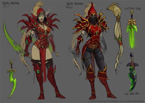Valeera Sanguinar By Mr Jack Warcraft Art Warcraft Characters