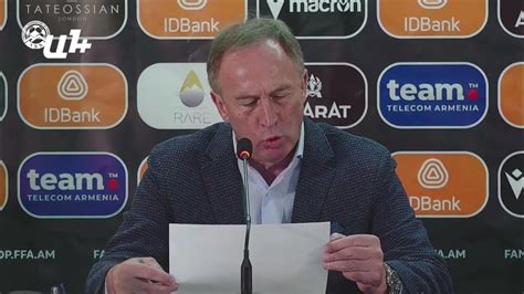 Պետրակովը ներկայացրեց ազգային հավաքական հրավիրված ֆուտբոլիստների ցուցակը Youtube