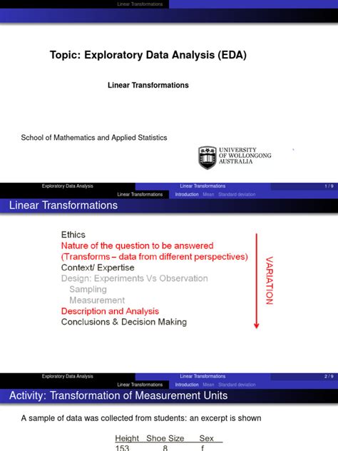 8 Linear Transformations Annotated Pdf