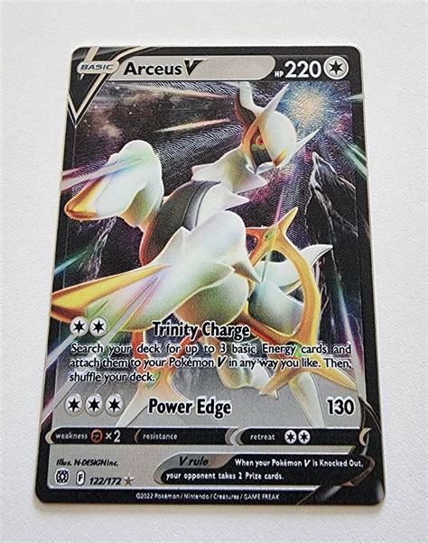 Pokemon Arceus Card