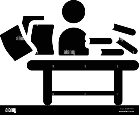 Disorderly Disorganized Icon Using In Commercial Purposes Print Media Web Or Any Type Of