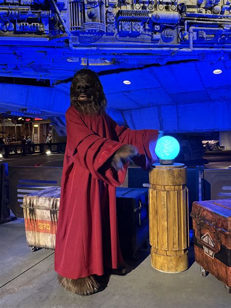 Chewbacca Life Day Costume Debuts At Disney Jollywood Nights