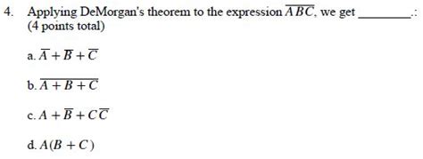 Solved 1 Which Of The Following Expressions Is In The