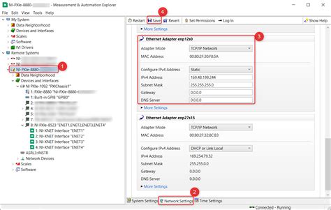 Configuring Network Settings Of Ni Automotive Ethernet Modules Ni