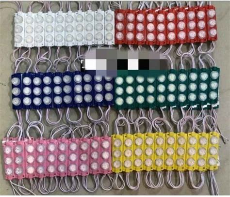 Promo Lampu Led Module 3 Watt 12v Dan 24 Volt Led Modul 3 Mata Besar 3w