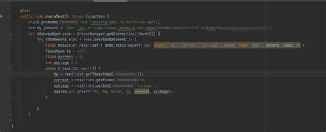 java客户端查询云实例数据失败 · issue 20532 · taosdata tdengine · github