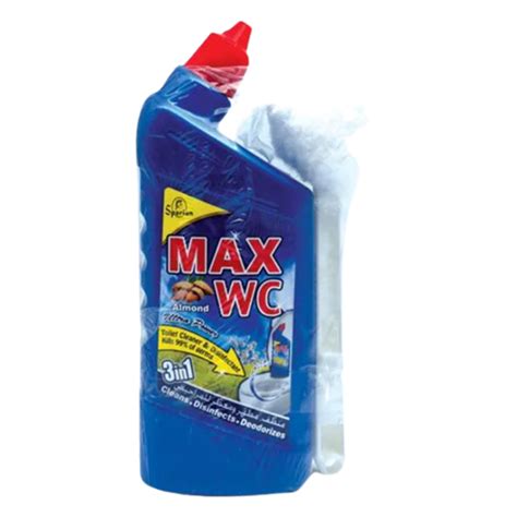 Max Wc Disinfectant Almond 900ml Chopbox