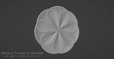 How To Make A Flower In Blender Easy Tutorial • Inspiremari Nl