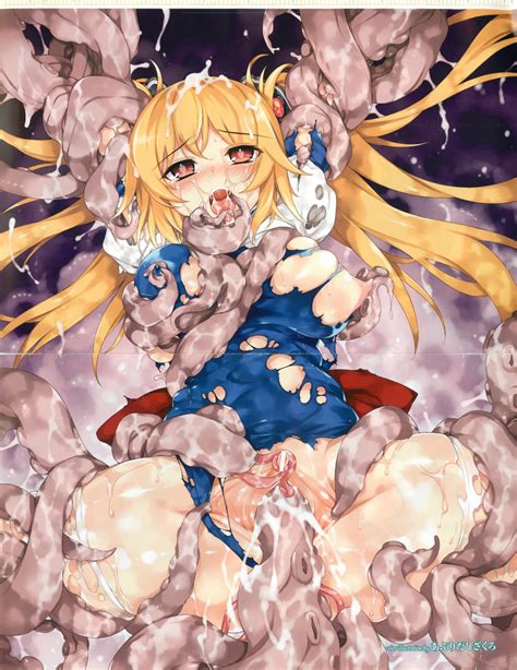 Rule 34 Aburidashi Zakuro Blonde Hair Blush Censored Clitoris Tweak