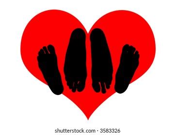 Couple Having Sex Vector Illustration Stock Illustration Shutterstock