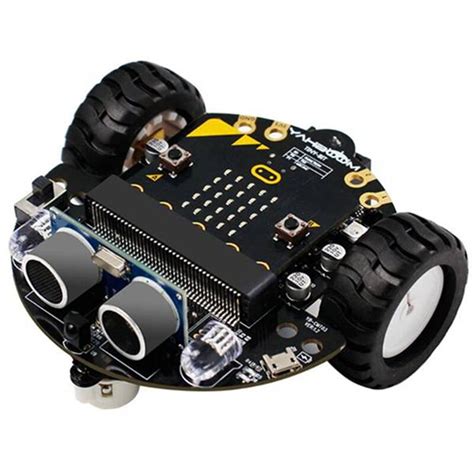 Robot Programmable Robotic Kit Based On Bbc Microbit V2 And V1 For Stem Coding Education With