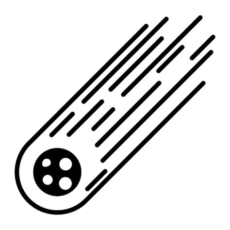 Premium Vector Comet Vector Illustration