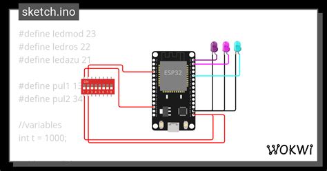 Actividad Clase 1 Wokwi ESP32 STM32 Arduino Simulator