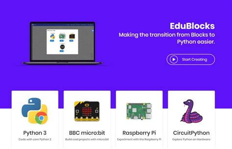 Edublocks De Bloques A Python Code Intef Lenguaje De Programacion