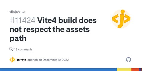 Vite Build Does Not Respect The Assets Path Issue Vitejs Vite GitHub
