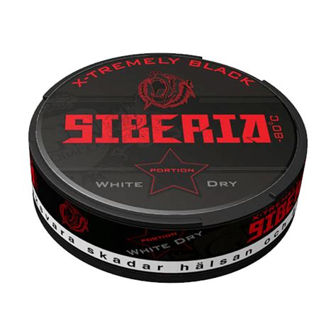 Siberia Black White Dry Portion | Snusbolaget.se