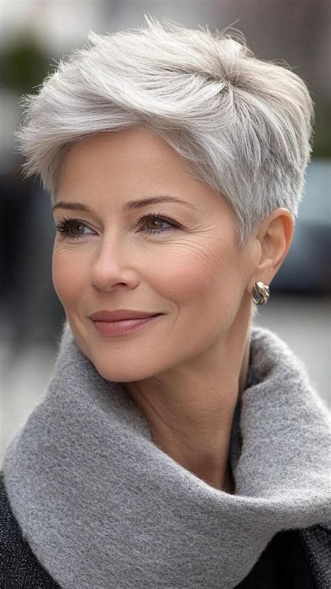 Short Silver Hair Short Hair Pictures Very Short Hair
