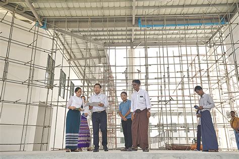 ရန်ကုန်အနောက်ပိုင်း နည်းပညာတက္ကသိုလ်၌ ဒုတိယဝန်ကြီး ဒေါက်တာအောင်ဇေယျ ကြည့်ရှုစစ်ဆေး Myawady