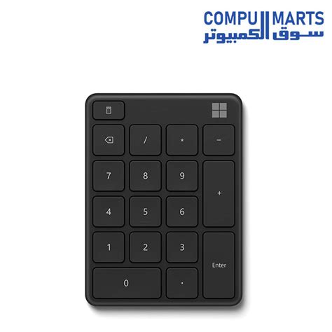 Microsoft Number Pad - Matte Black. Standalone Number Pad for Numeric ...