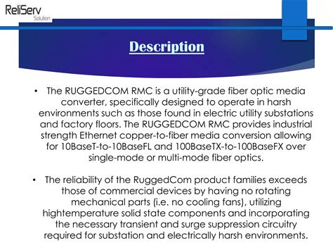 Ruggedcom Rmc Media Converter Pdf