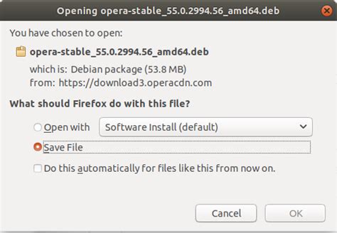 How To Install Opera Browser On Ubuntu LTS VITUX
