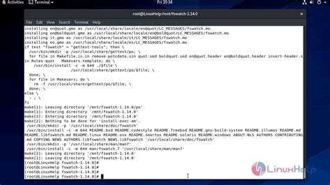 How To Install And Use Fswatch On Centos 8 Youtube