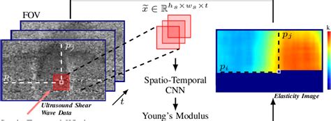 Our Approach For Elasticity Imaging With Spatio Temporal Deep Learning