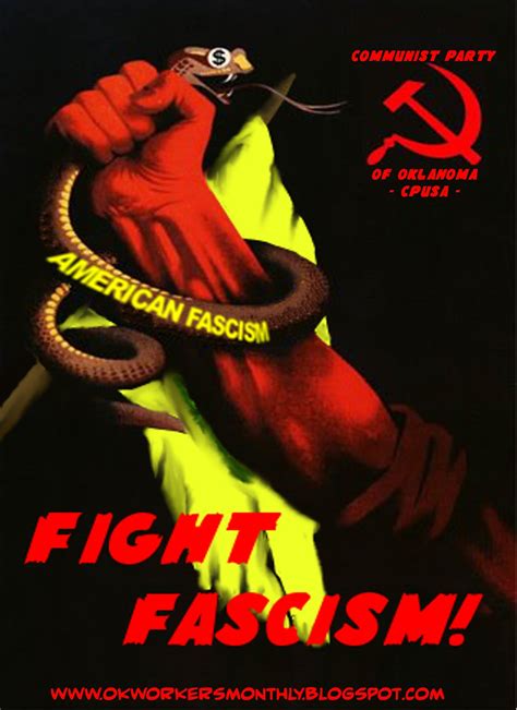 Oklahoma Workers Monthly Fight Fascism