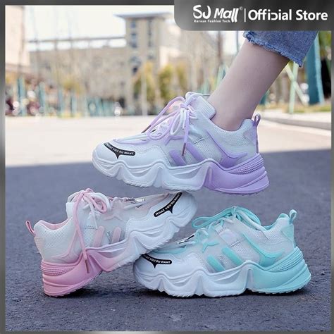 Sj Mall Korean Fashion High Cut Rubber Shoes For Women Lazada Ph