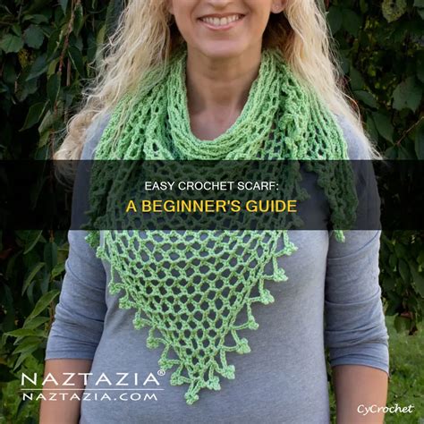 Easy Crochet Scarf A Beginners Guide Cycrochet