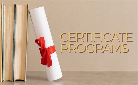 Certificate Programs
