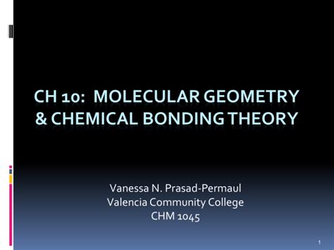 CH Molecular Geometry