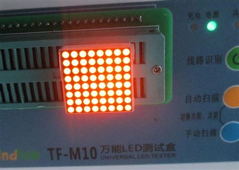Multicolor Dot Matrix Alphanumeric Led Display 8 8 Module 64 Dots