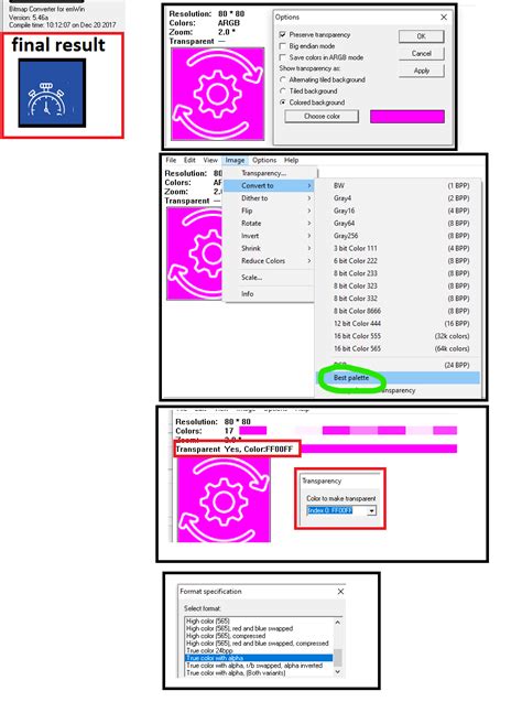 Bitmap Converter Emwin Related Segger Forum