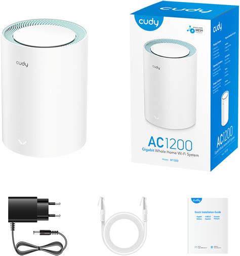 Cudy Ac1200 Gigabit Whole Mesh Wi Fi System 4 Stream Dual Band Wi Fi 5