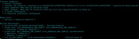 Setup Two Node Hana Cluster With Replication And High Availability Suse Communities