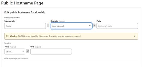 Cloudflare Tunnel Doesnt Have Domain Dns Record Rcloudflare