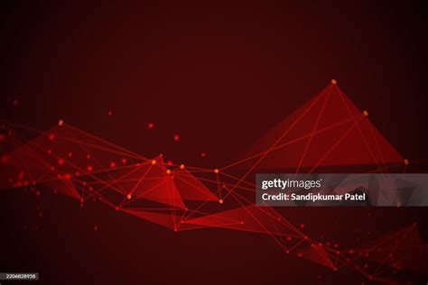 Network Connection Background Science And Technology Abstract Design Particles Background