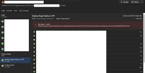 Job Reported As Succeeded When It Actually Failed Issue Microsoft Azure Pipelines Yaml