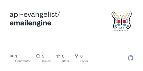 Github Api Evangelistemailengine