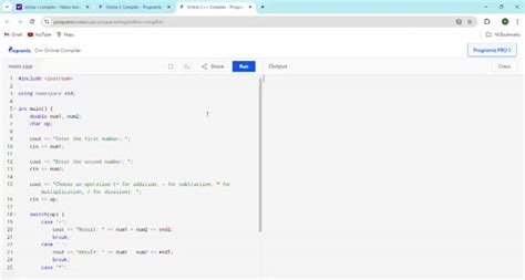 Abishek S On Linkedin Task 2 Develop A Calculator Program That Performs Basic