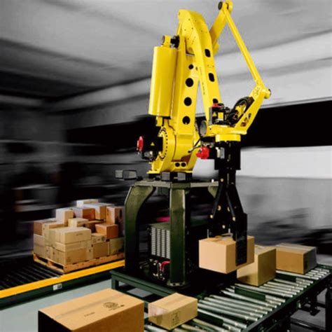 Palletizing Depalletizing With Industrial Robots Imark Sistem