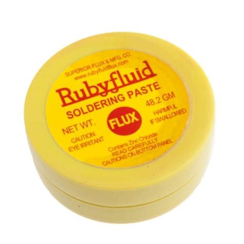 Forney 38125 Ruby Fluid Soldering Paste Flux 1 69 Oz